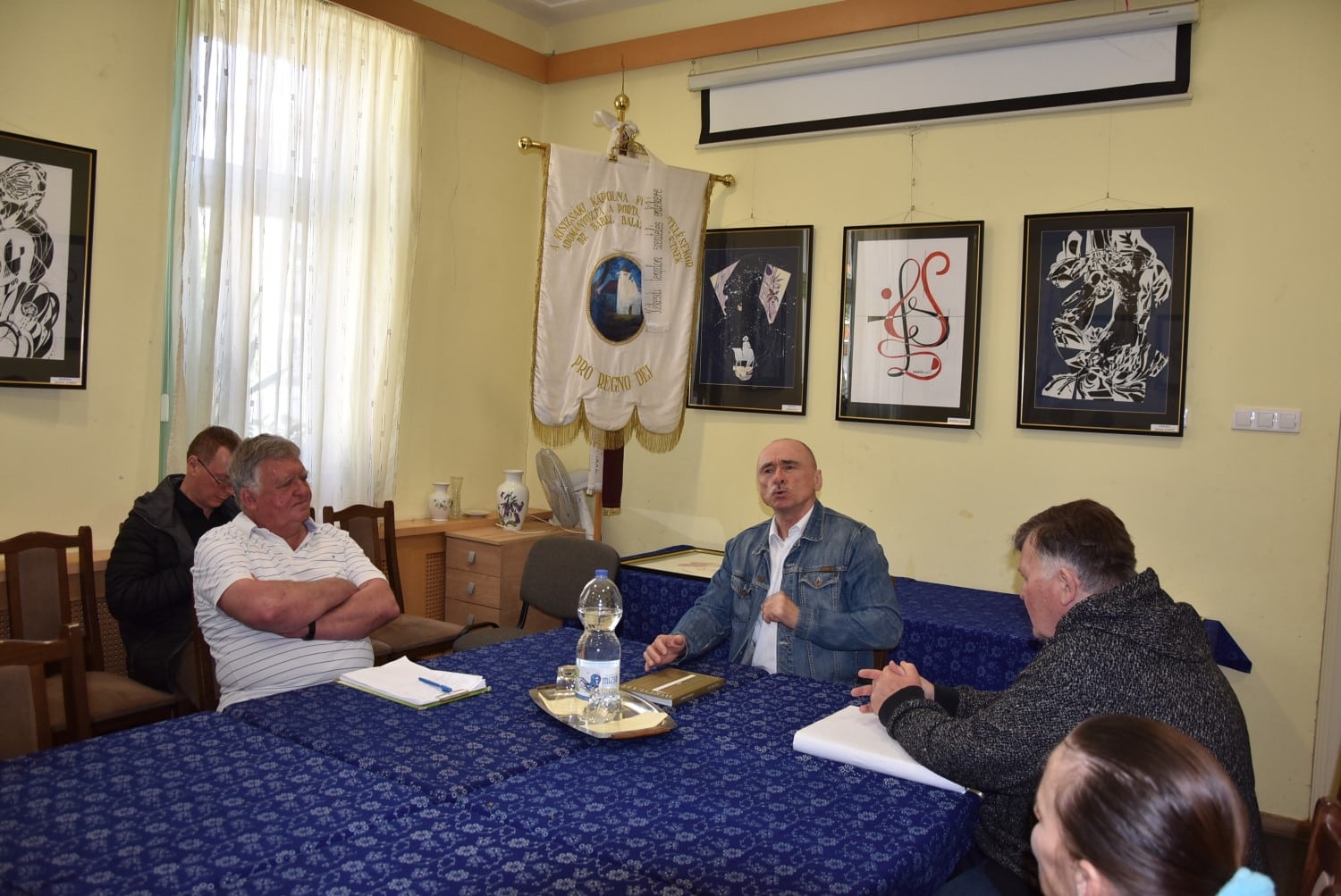 Öveges László tartott előadást a Wojtyla Házban