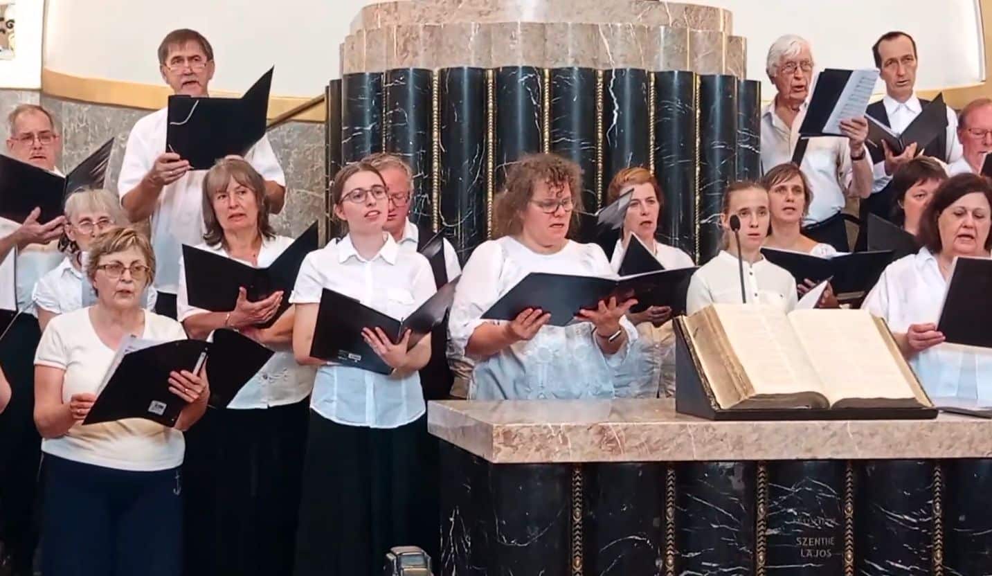 Kecskemétiek a fasori református templomban